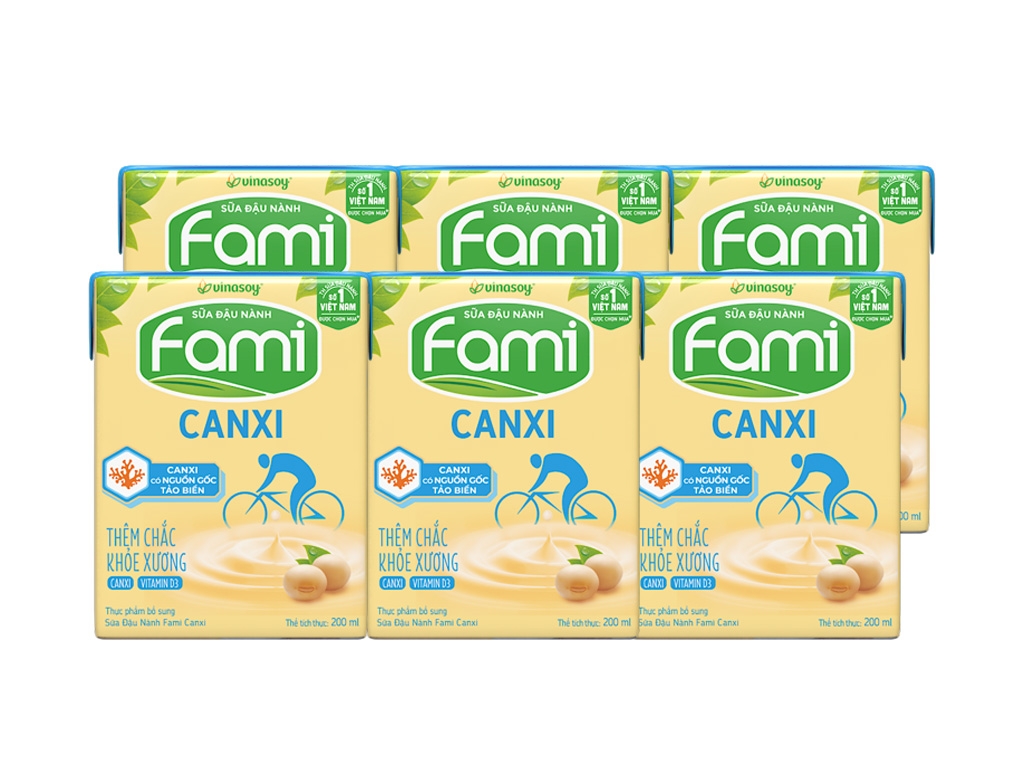 Sữa FAMI Canxi 200ml